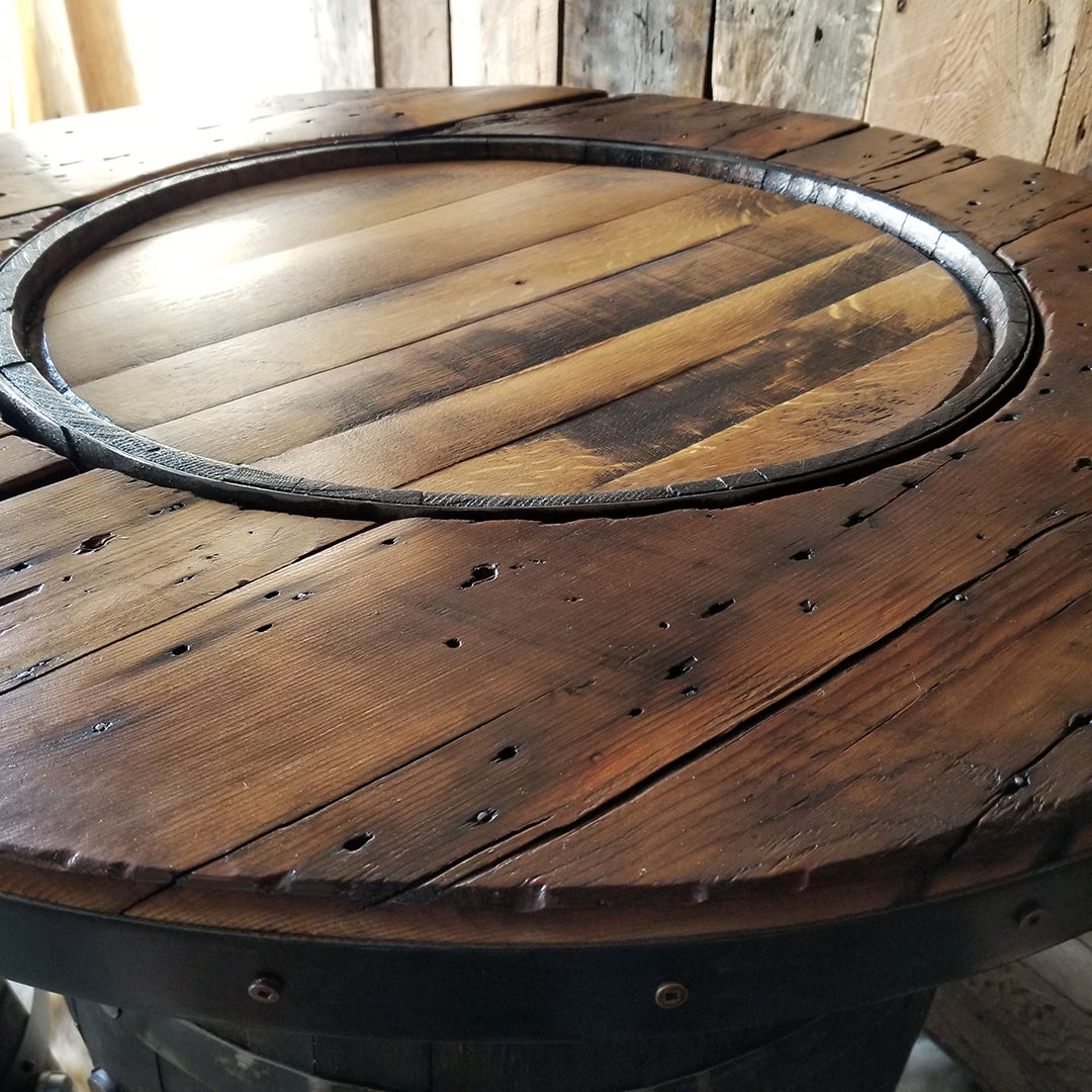Whiskey Barrel - Table top Barrel 36” – The Living Barrel