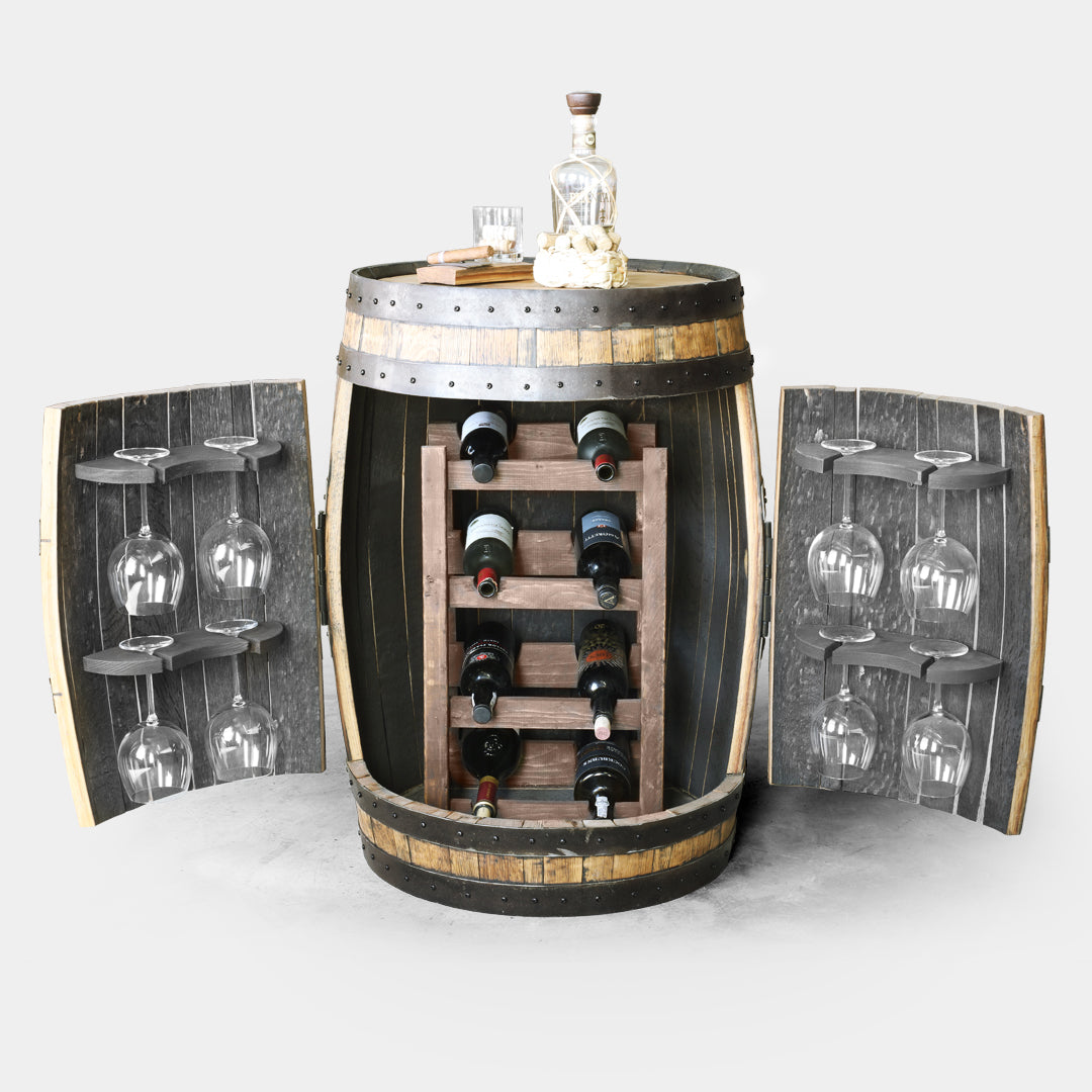 Whiskey Barrel - Barrel Wine Rack – The Living Barrel